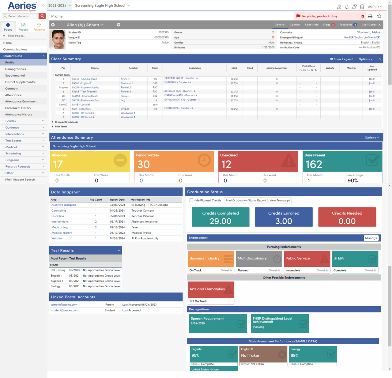 District Staff Solutions | Aeries SIS
