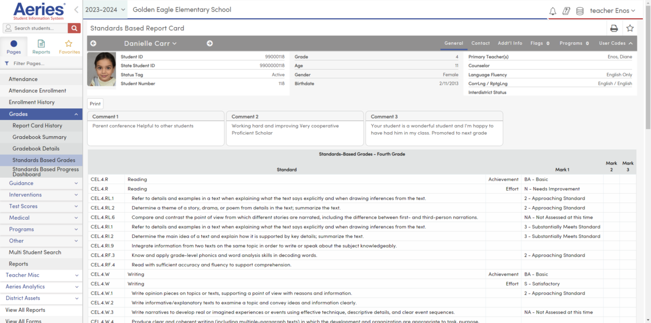 Solutions for Teachers | Aeries SIS
