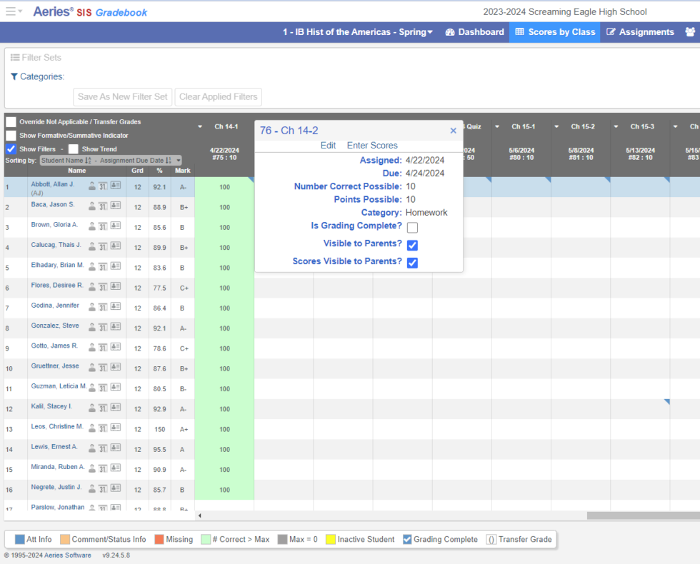 Solutions for Teachers | Aeries SIS